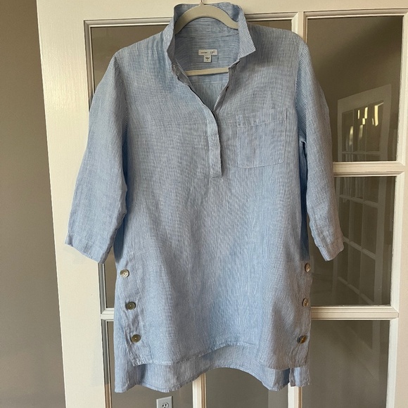 J. Jill | Tops | Jjill Linen Tunic | Poshmark